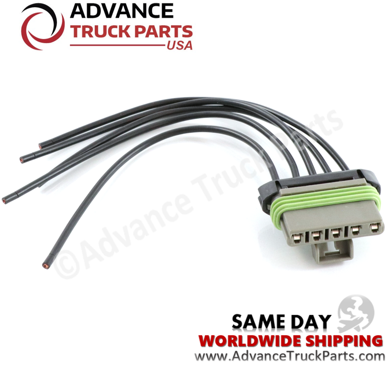Advance Truck Parts Pigtail 5 Pin Connector